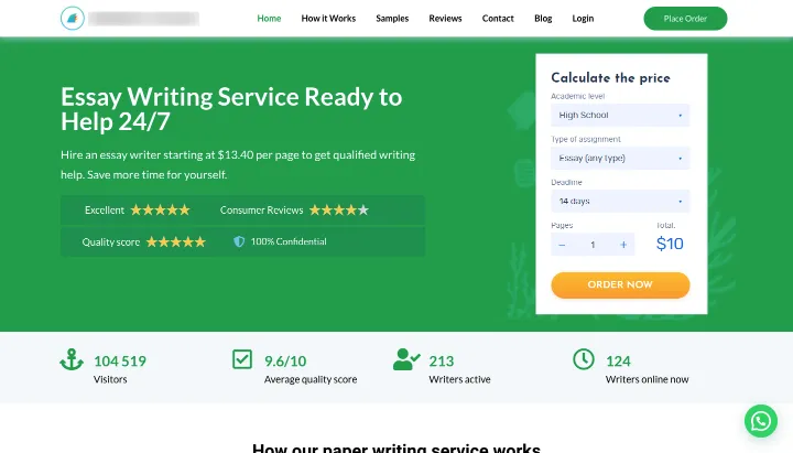 Essay Writing Website Templates | Free Installation | Essay WP Themes