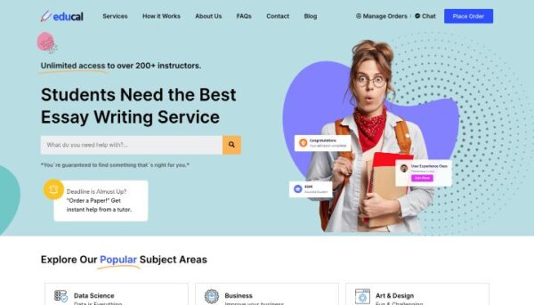 Essay Writing Website Templates | Free Installation | Essay WP Themes