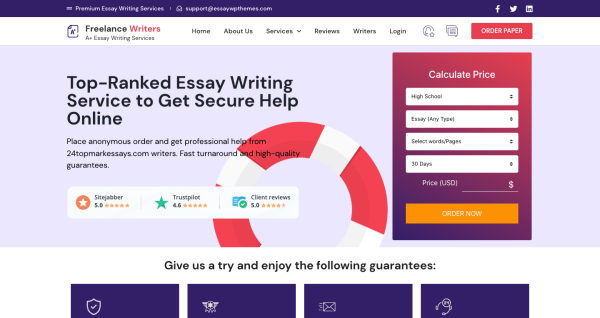 Website Templates for Essay Writing | Essay WP Themes