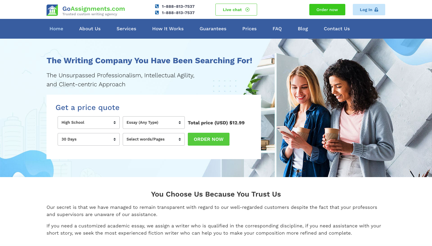 Essay Writing Website Templates | Free Installation | Essay WP Themes