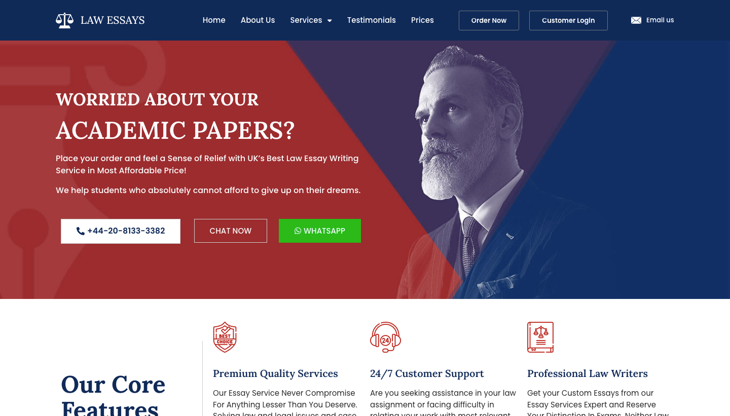 Essay Writing Website Templates | Free Installation | Essay WP Themes