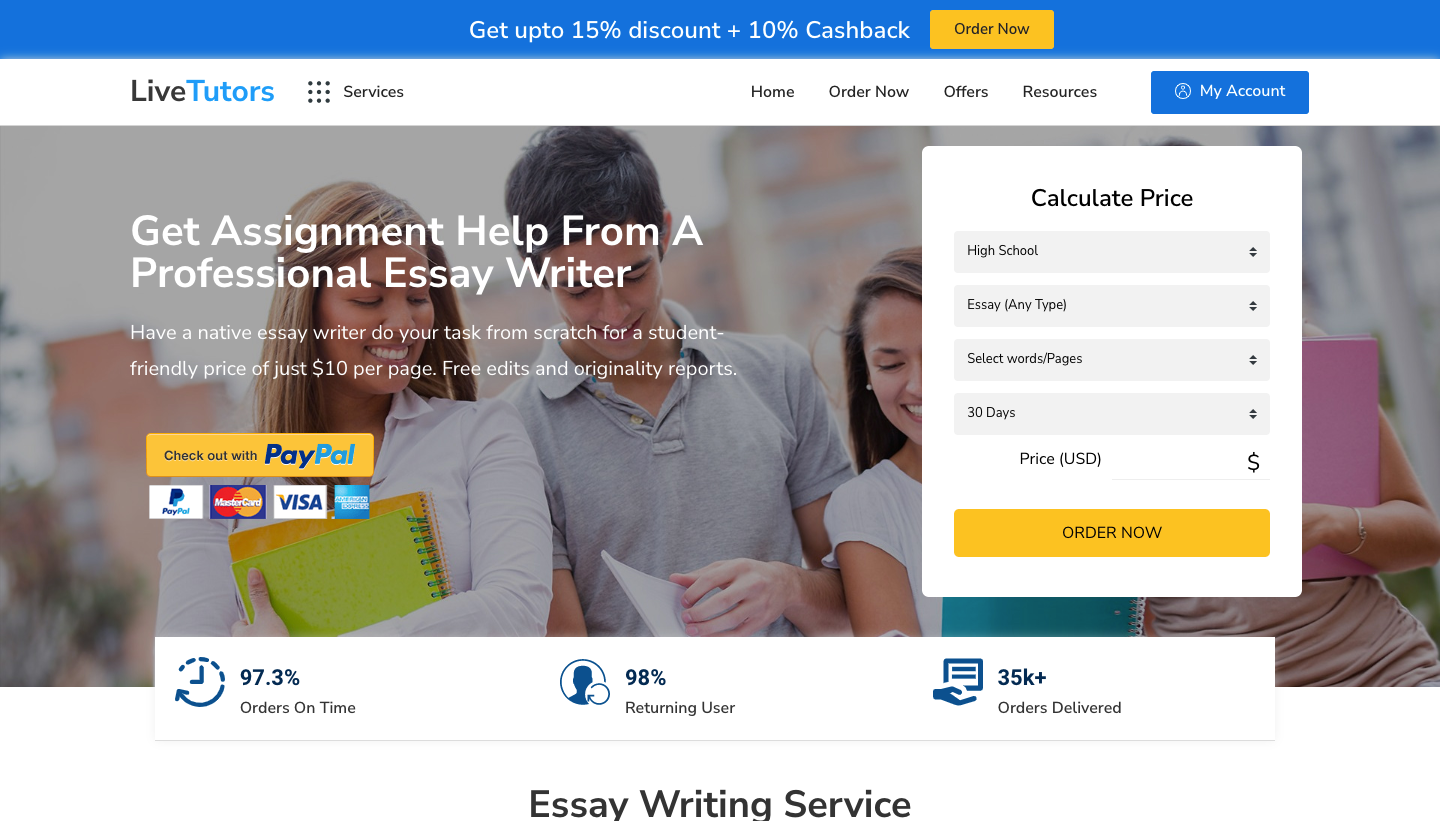 Essay Writing Website Templates | Free Installation | Essay WP Themes